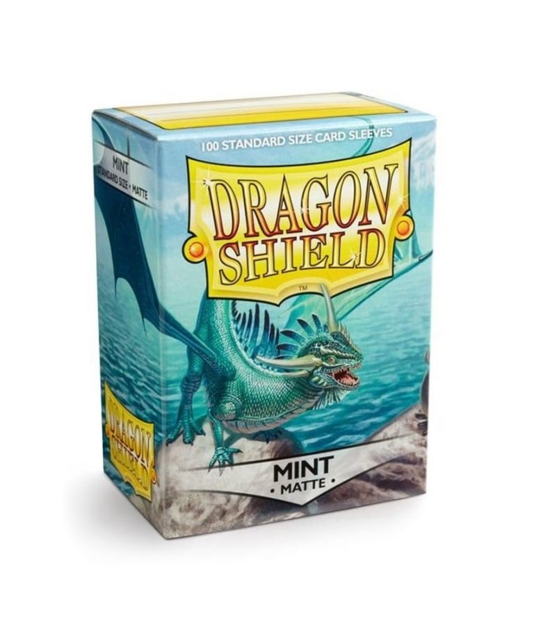Koszulki „Dragon Shield” Matte Mint – 100szt. – LootQuest.pl
