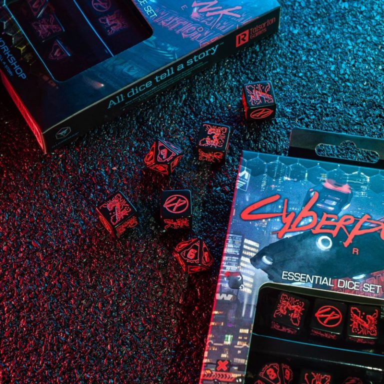 Cyberpunk Red – Essential Dice Set – LootQuest.pl