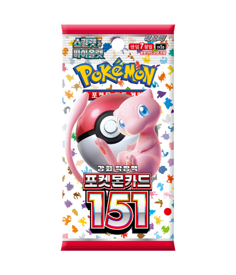 Pokémon TCG – KOREA: „Pokémon Card 151” Booster – LootQuest.pl