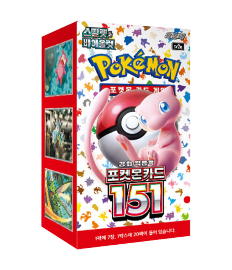 Pokémon Tcg Korea “pokémon Card 151” Booster Box Lootquest Pl