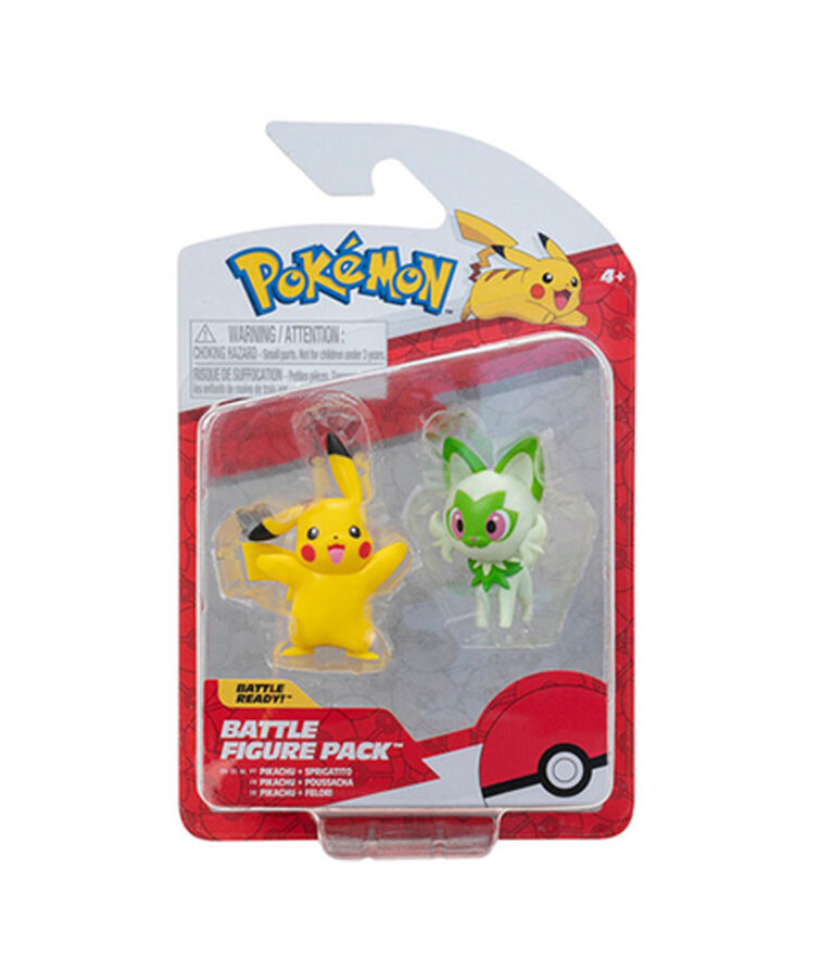 Pokémon: Battle Figure Pack – Pikachu & Sprigatito – LootQuest.pl