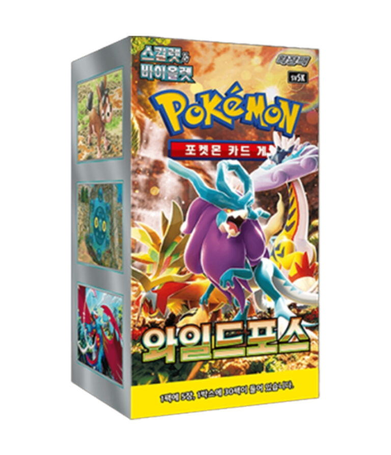 Pokémon TCG – KOREA: „Wild Force” Booster Box – LootQuest.pl