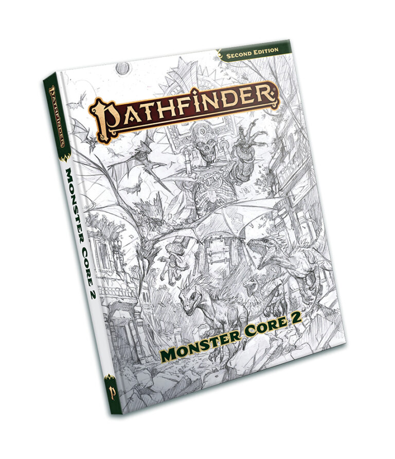 Pathfinder 2nd Edition: Monster Core 2 – Sketch Cover Edition ...