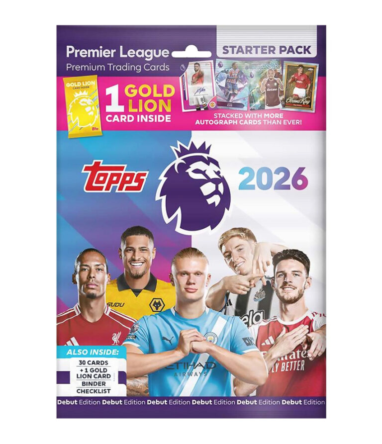 Topps Premier League 2026 – Debut Edition – Starter Pack – LootQuest.pl