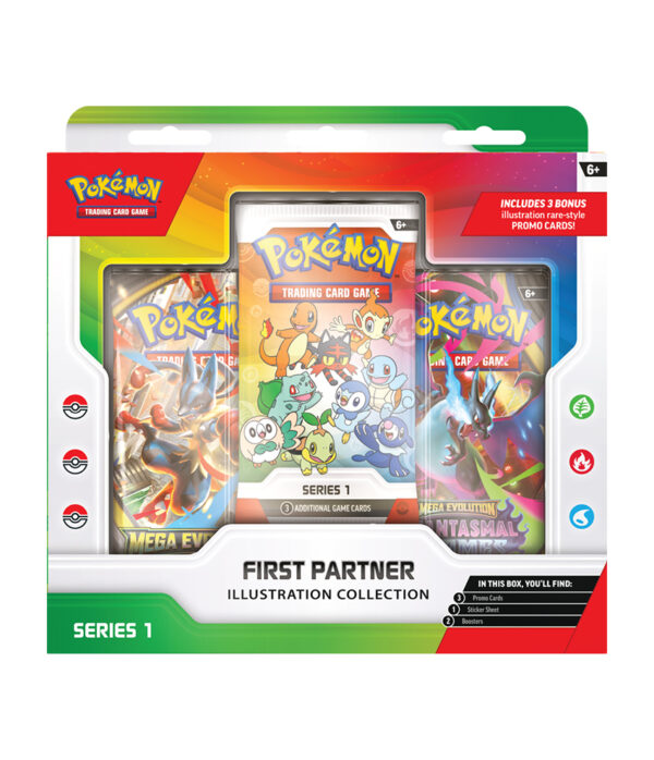 Pokémon TCG: First Partner Illustration Collection – Series 1 ...